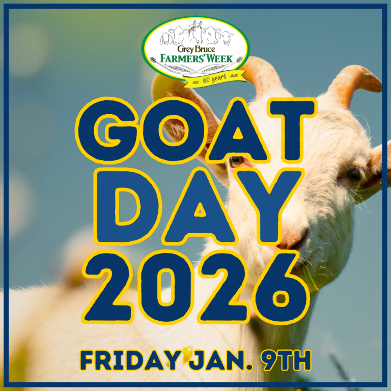 Goat Day – Grey Bruce Farmers’ Week